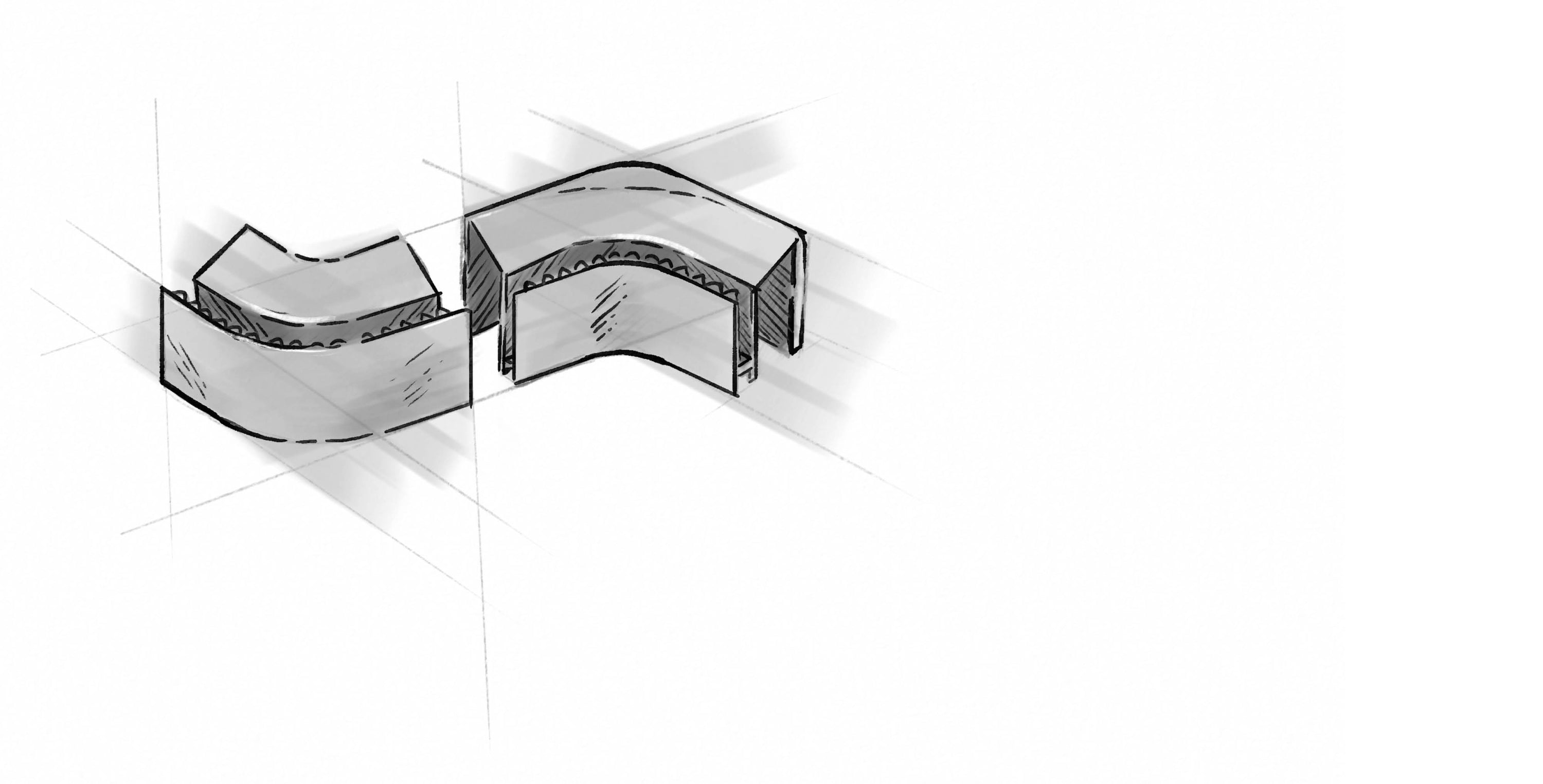 Edge - Internal Corner Connector