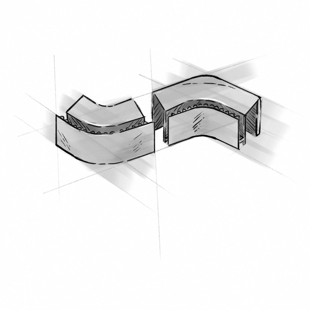 Edge - External Corner Connector