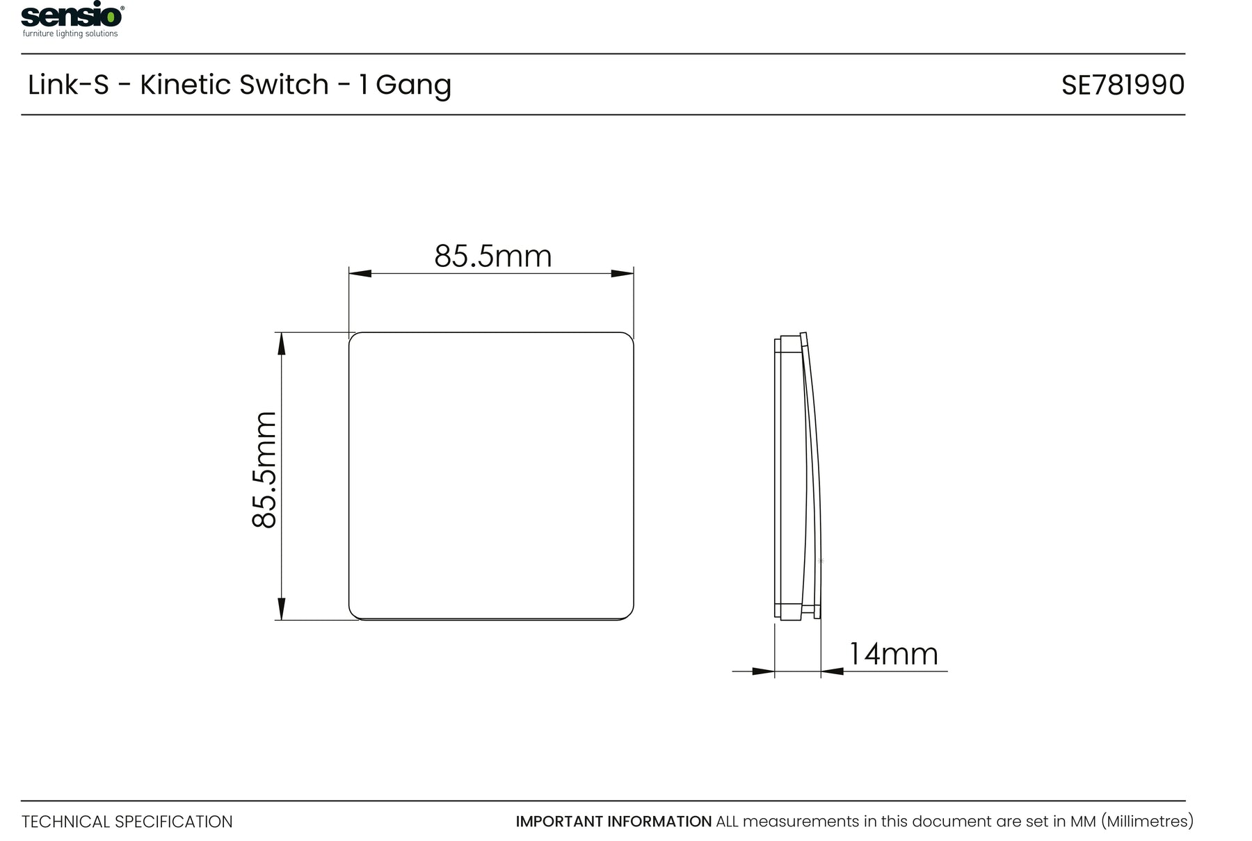 Titan Smart Kinetic Switch