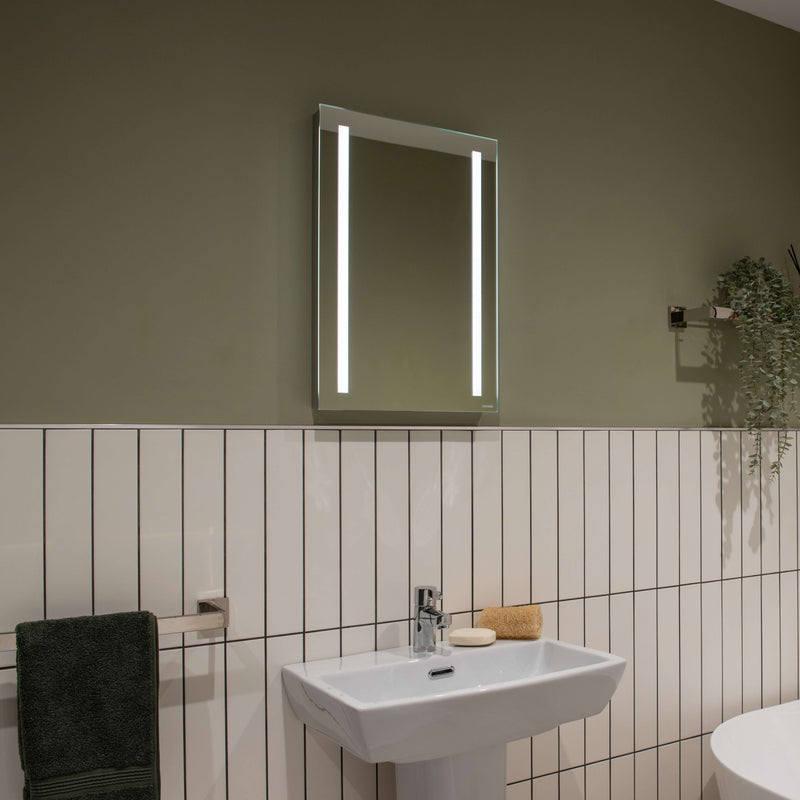 Lithium-Ion Battery Powered LED Mirrors