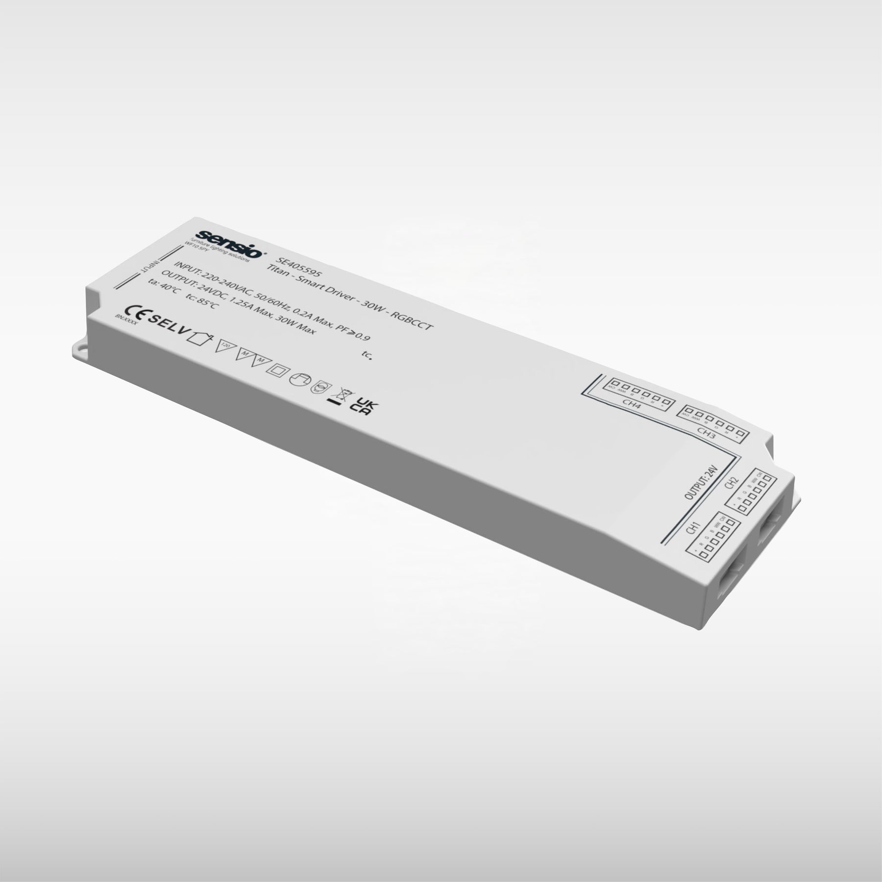 Titan Smart RGBCCT Driver (6-pin distribution ports)
