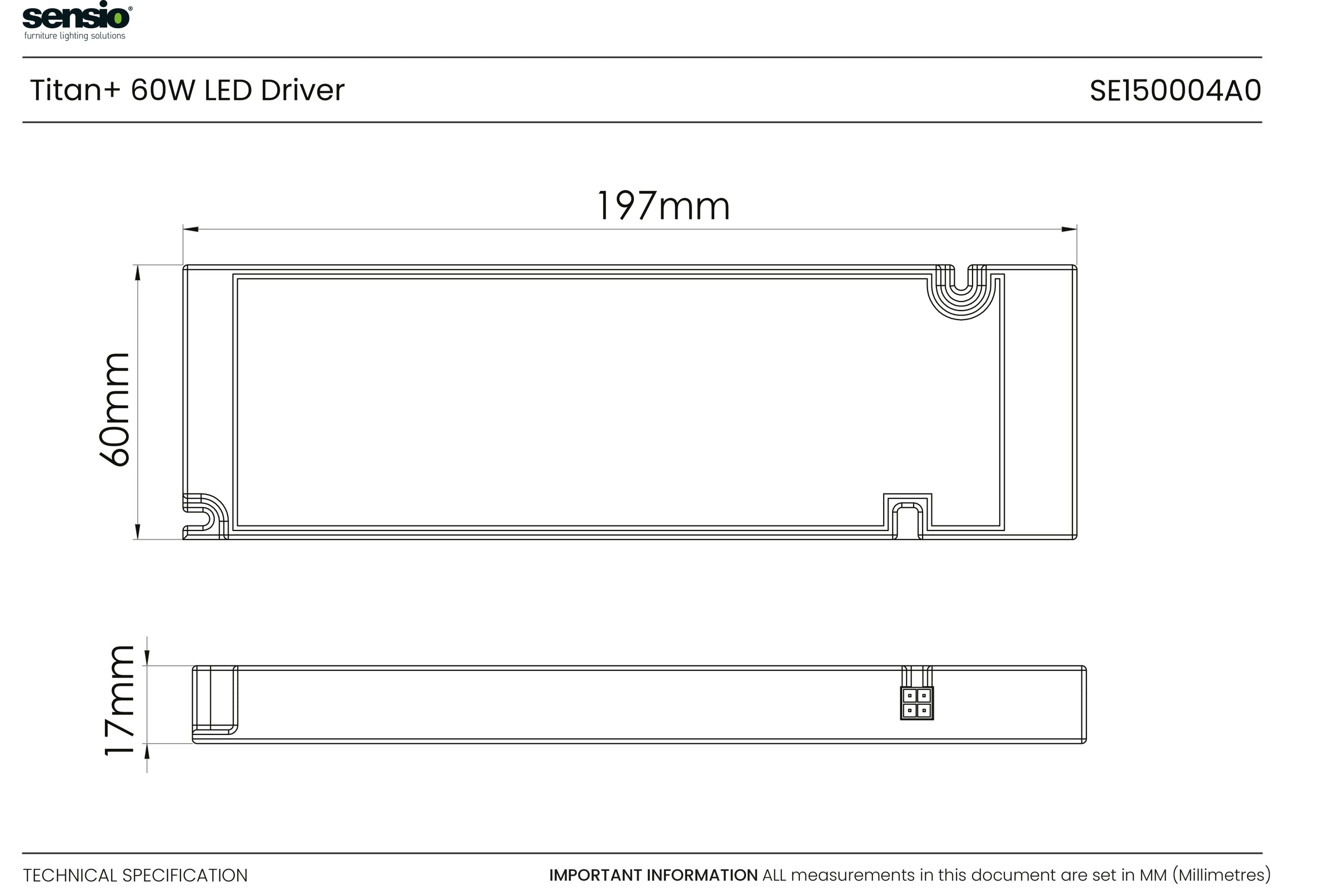 Titan+ Driver (2-pin distribution ports)